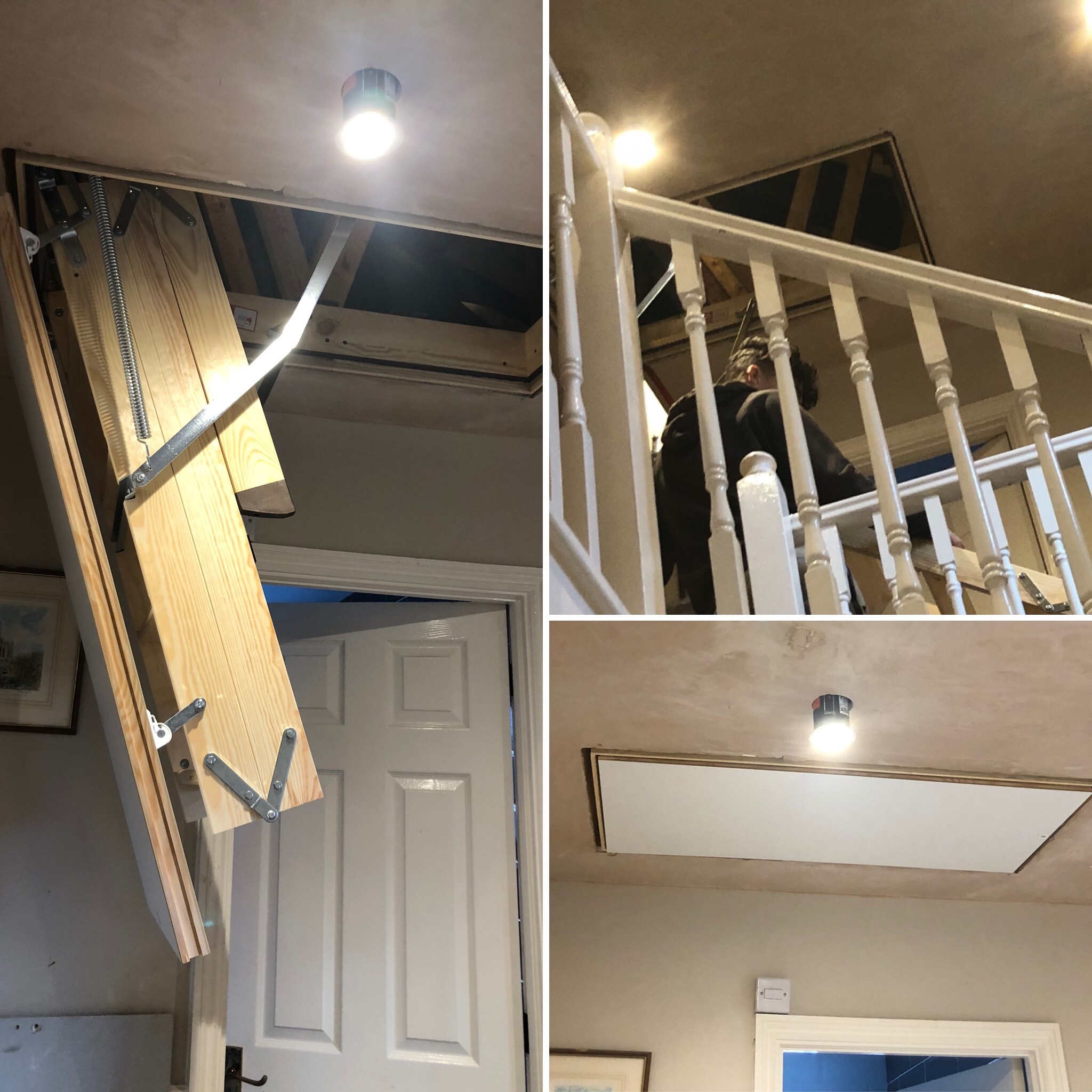 Day 347: The Lounge Gets a Makeover and the New Loft Hatch and Ladder ...